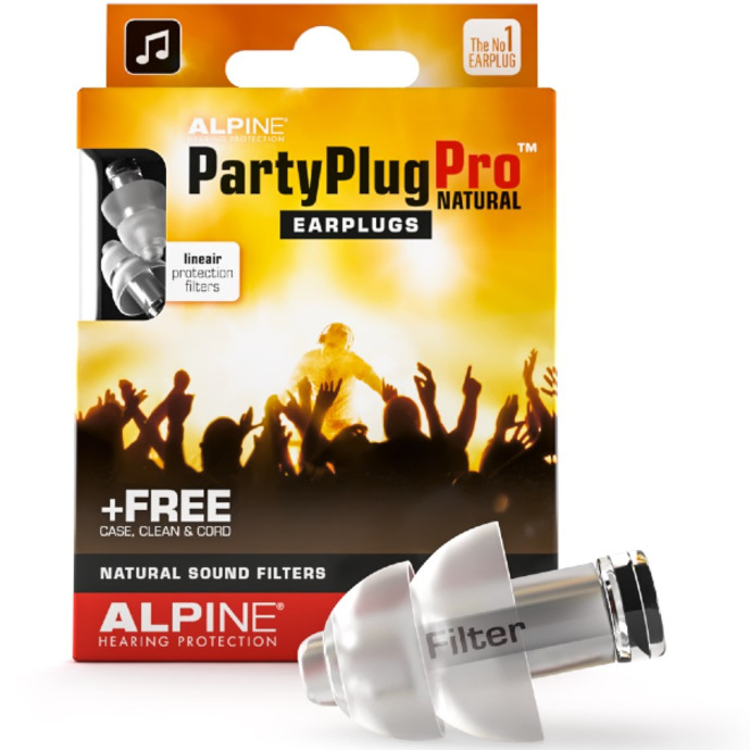 Alpine Partyplug Pro Natural - Gehoorbescherming | Hans Anders